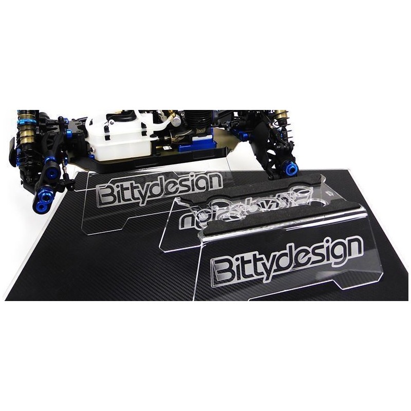 Car Stand metacrilato 1/8 Buggy y Truggy - Bitty Design