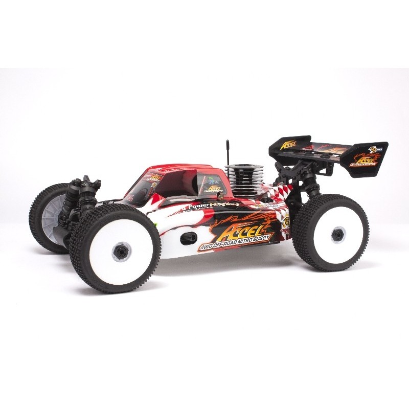 Buggy HB 1/8 Nitro ACCEL Alpha Engine - RTR