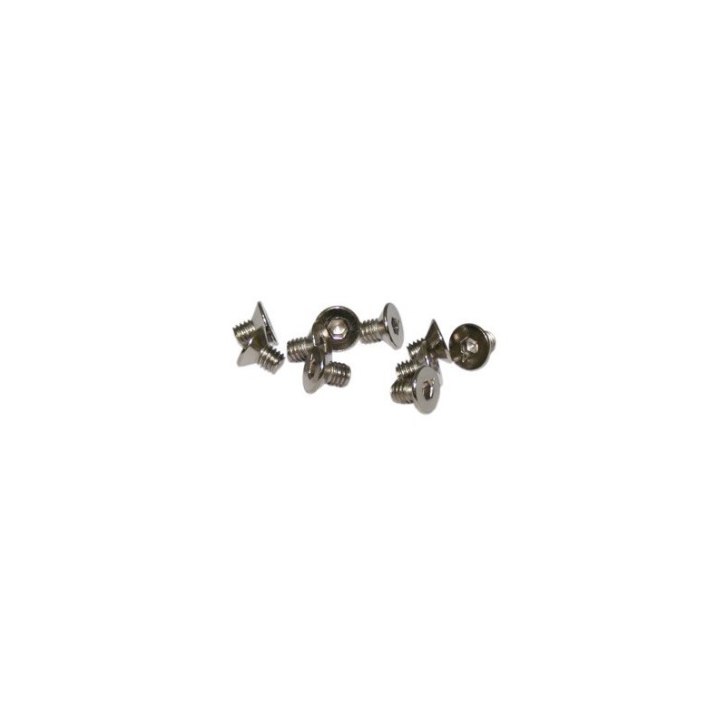 M4x6 mm Flat Head Screw x10 pcs