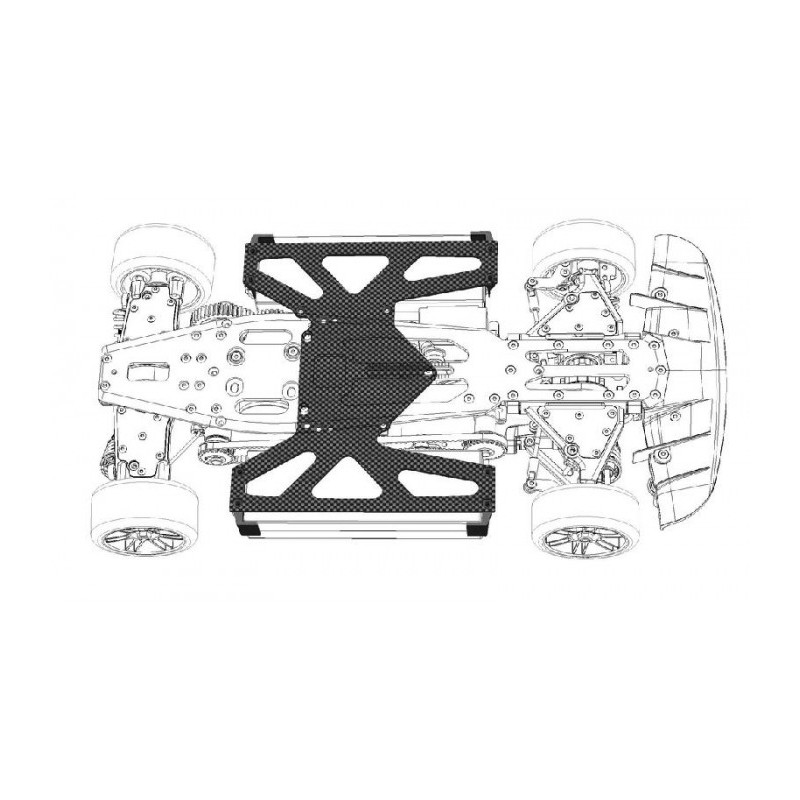 Serpent Natrix 750-e 1/10 200mm On Road Electrico